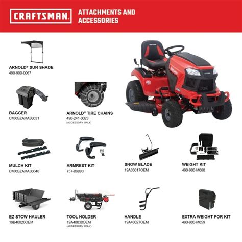 CRAFTSMAN T2200K Turn Tight 42-in 20-HP V-Twin Riding Lawn Mower on Galleon Philippines