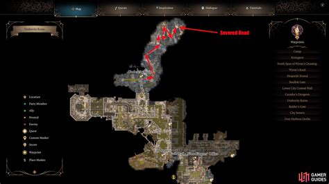 Dribbles The Clown Body Part Locations In Bg3 Act 3 Wyrms Crossing