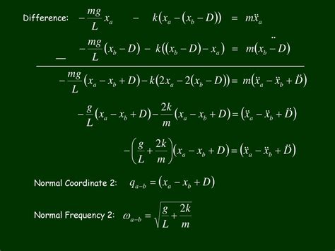 6 Coupled Oscillators L L A K B M M D Ppt Download