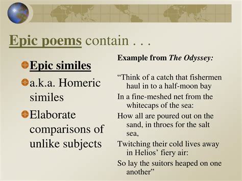 Ppt The Odyssey Homers Epic Journey Of Odysseus Home From War
