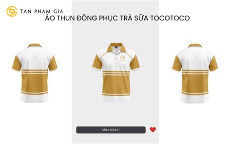 Gợi Ý Thiết Kế Áo Thun Đồng Phục Trà Sữa Tocotoco