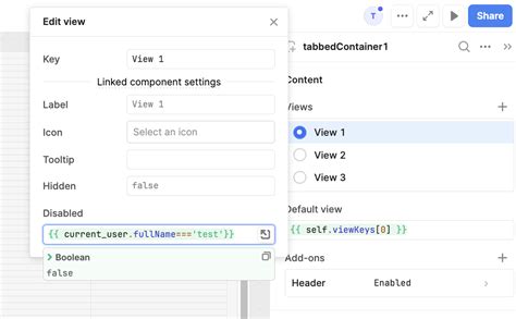 Enabledisable Individual Tab From Javascript 💬 App Building Retool Forum