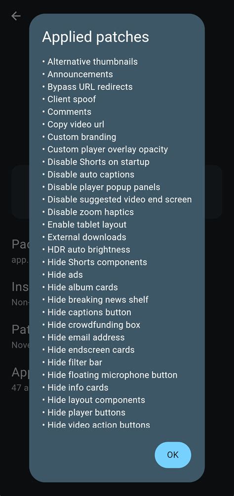 Bug 0 Patches · Issue 1323 · Revanced Revanced Manager · Github