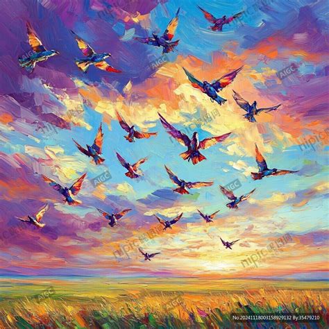 Ai创作图飞鸟油画 雨燕插画 候鸟油画 插画飞鸟 飞翔的鸟油画 鸟群飞艺术背景墙 飞鸟插画 飞鸟装饰画 一群飞起的斑鸠 梦幻飞鸟自由插画背景 插画燕子 乌云下的鸟群 蜂鸟装饰画 群鸦飞舞 一群