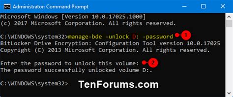 Unlock Fixed Or Removable Bitlocker Drive In Windows Tutorials