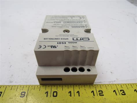 Oriental Motor Co Ltd Es01 Single Phase Speed Controller 115v
