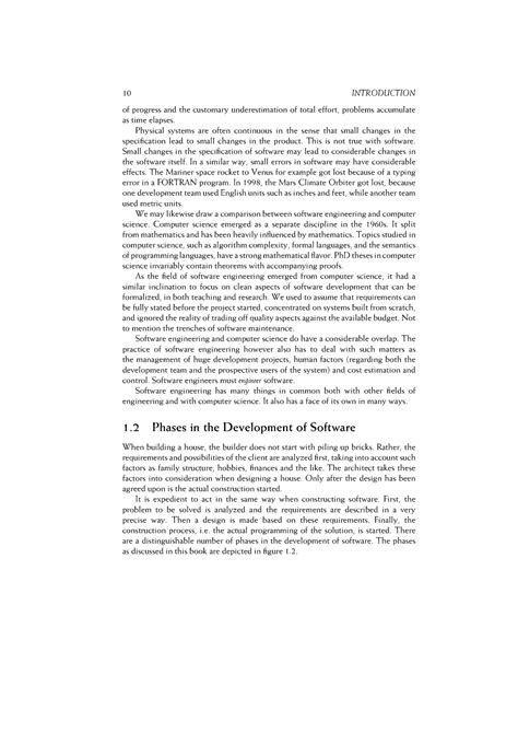 Software Engineering Lecture Notes 10 Introduction Of Progress And The Customary