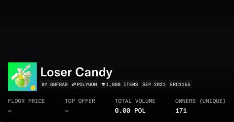 Loser Candy Collection Opensea