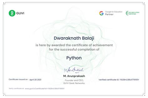 Dwaraknath Balaji On Linkedin Python