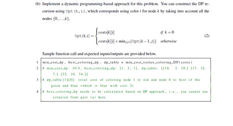 Solved Implementation Pts Consider The Problem Chegg