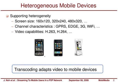 Streaming To Mobile Users In A Peer To Peer Network Ppt Download