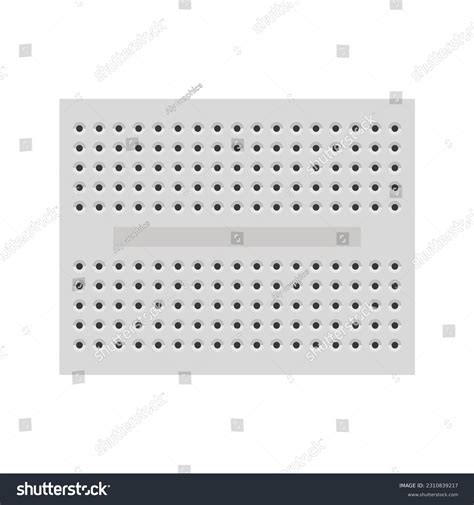 Electronic Breadboard Over Royalty Free Licensable Stock Illustrations Drawings