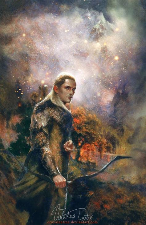 Legolas By Crovalentina On Deviantart Legolas The Hobbit Hobbit Art