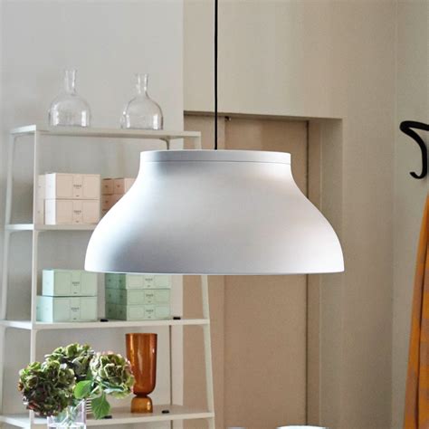 Hay Pc L Pendant Light With A Diffuser Aluminium Uk