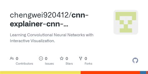 Cnn Explainer Cnn Deeplearningreadmemd At Master · Chengwei920412