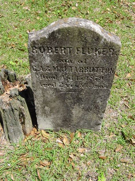 Robert Fluker Tarbutton 1877 1879 Find A Grave Memorial