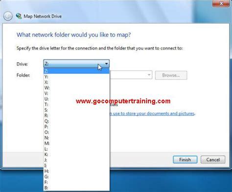 Map Network Drive How To Map A Network Drive In Windows 7