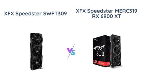 XFX Speedster SWFT Vs MERC RX Graphics Card Comparison YouTube
