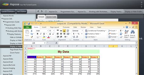 Asposecells For Java V186