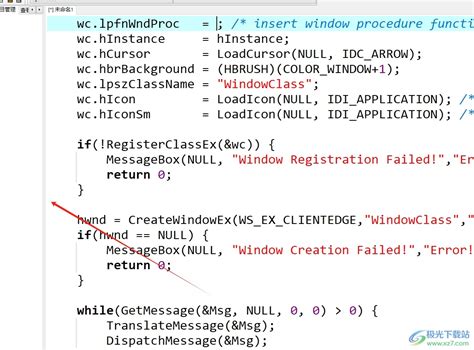 dev c 如何去除左侧装订线 dev c 设置装订线不可见的方法 极光下载站