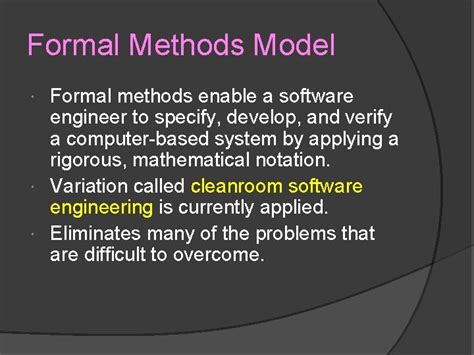 Process Models Software Process Models A Model Is