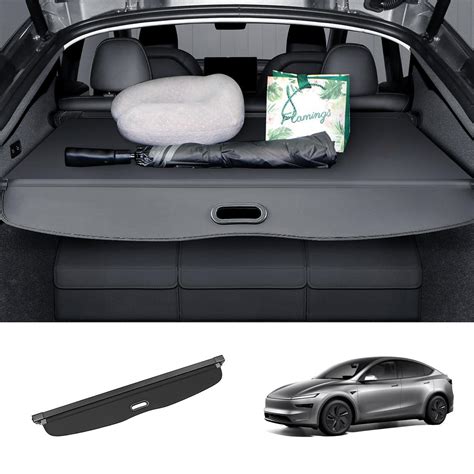 Retractable Rear Trunk Privacy Cargo Cover For Tesla Model Y Juniper 2