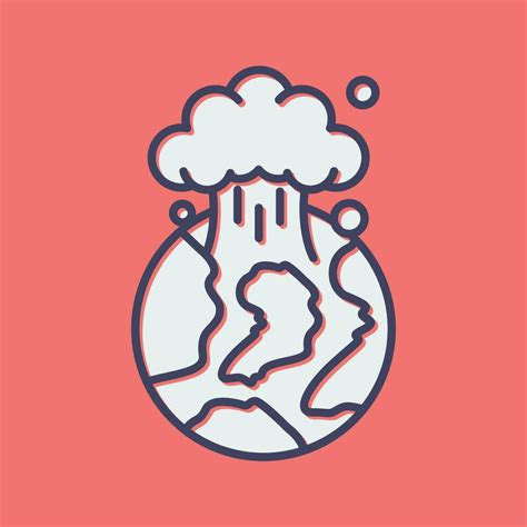 Nuclear Explosion Vector Icon 23624107 Vector Art At Vecteezy