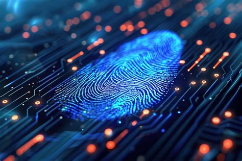 Premium Photo Representing Secure Access Through Biometric Authentication Such As Fingerprints