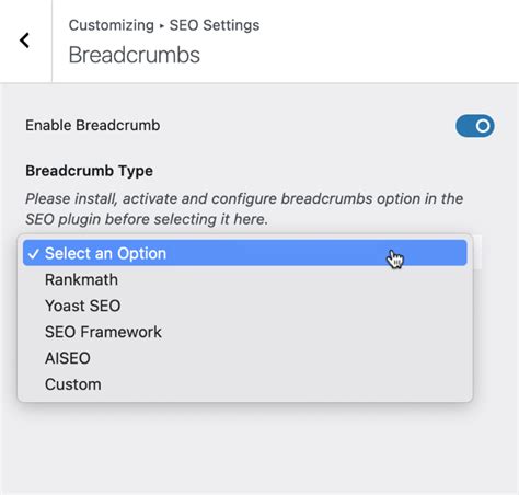 Breadcrumbs Wp Travel Kit Documentation