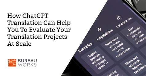 How Chatgpt Translation Can Help You To Evaluate Your Translation Projects At Scale Bureau Works How Chatgpt Translation Can Help You To Evaluate Your Translation Projects At Scale Bureau Works