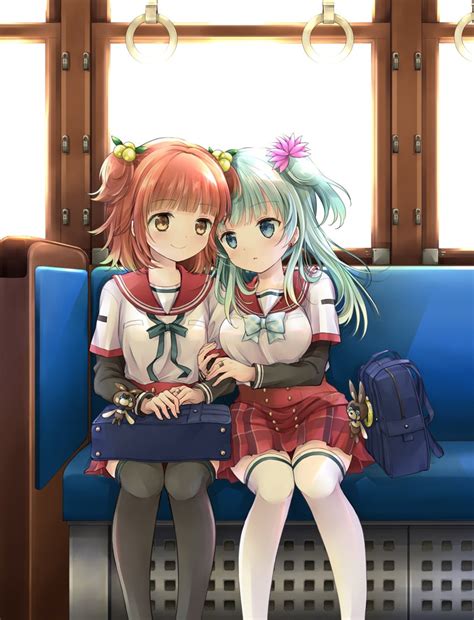 Kaede X Rena Magia X Record Rwholesomeyuri