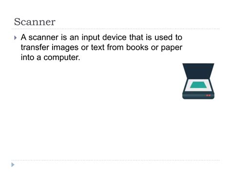 Topic 3 Input Output Devices In Computerpptx