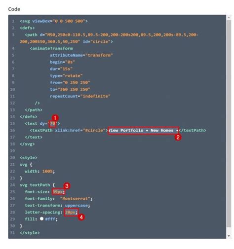 How To Add A Circle Text Path SVG Animation To Your Divi Design