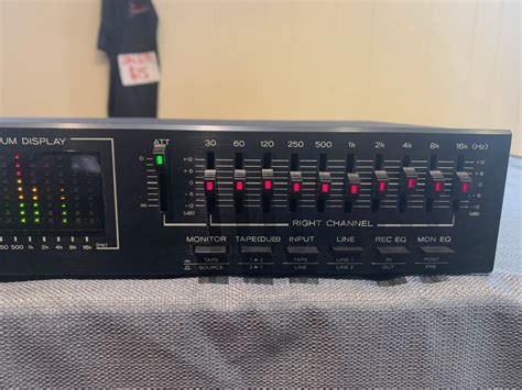 Teac Eqa 20 Graphic Equalizer With Spectrum Analyzer The Turntable Store