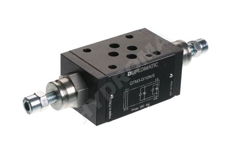 FLOW RESTRICTOR VALVE DOUBLE ACTING VARIABLE MODULAR