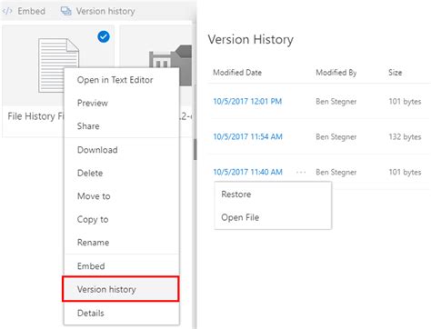 How To Recover Onedrive Files Using Version History