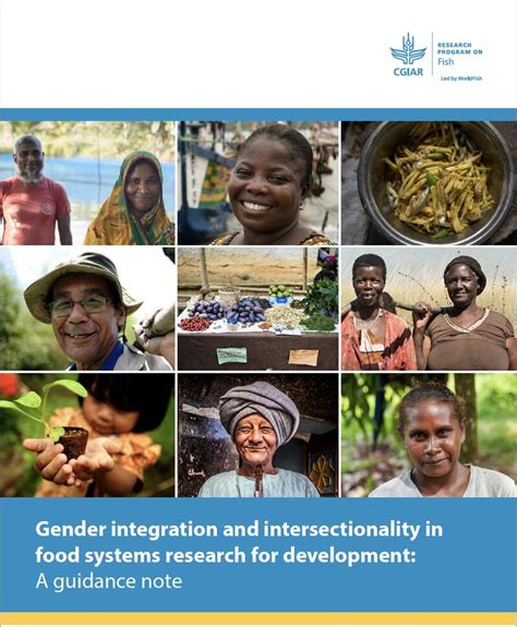 This Guidance Note On Gender Integration And Intersectionality In Food