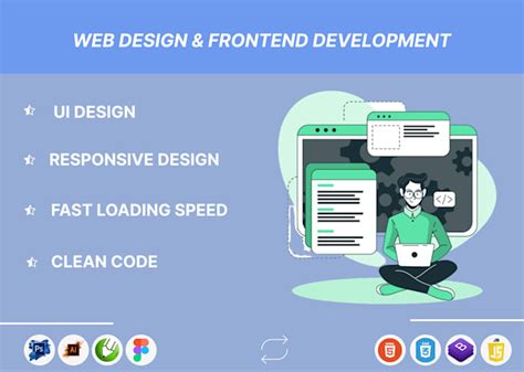 Be Your Front End Developer And Designer Html Css Bootstrap By Mohsiniqbal1 Fiverr