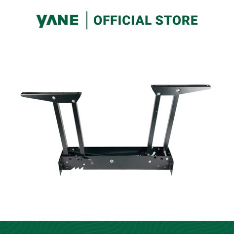 Foldable Table Lift Up Fitting Bt551 1000mm X 510mm Yane Black Steel