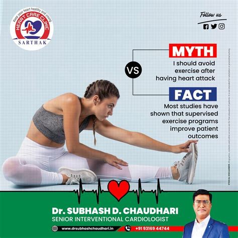 Myth Vs Fact Heart Care Workout Programs Free Education