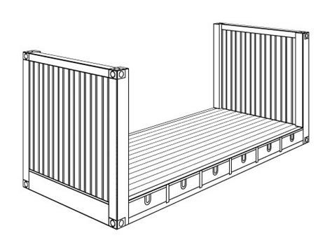 Container Flat Rack DCE Total Logistics M Sdn Bhd