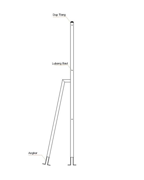 Tiang Pagar Pt Halarag Baja Utama