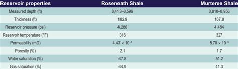 input data for the hydraulic fracturing simulation download table