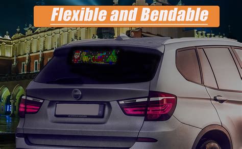 Amazon Timelux Smart LED Sign Car Sign By Bluetooth APP Flexible LED Matrix Panel