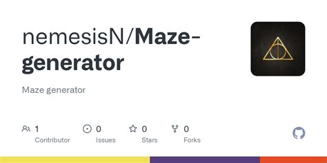 Github Nemesisn Maze Generator Maze Generator