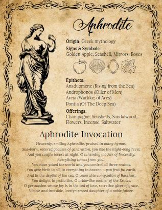 What Are Aphrodite Symbols