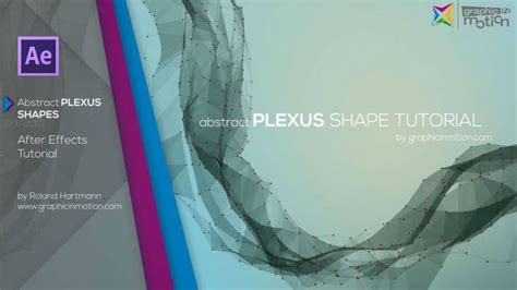Tutorial Creating Abstract Animated Shapes With Plexus In After