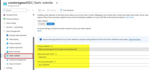 Terraform Azure Frontdoor Static Site Stack Overflow