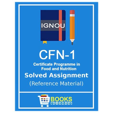 IGNOU CFN 1 Solved Assignment 2020 Books Trolley