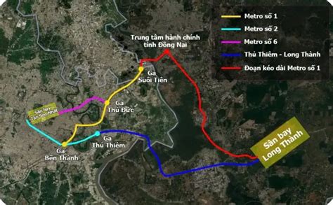 Metro Hơn 41km Kết Nối Tphcm Với Sân Bay Long Thành